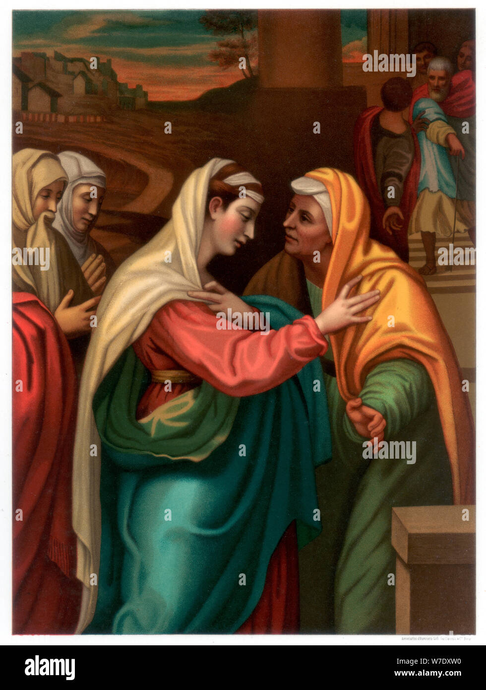 Visitation painting 19th century hi-res stock photography and images ...