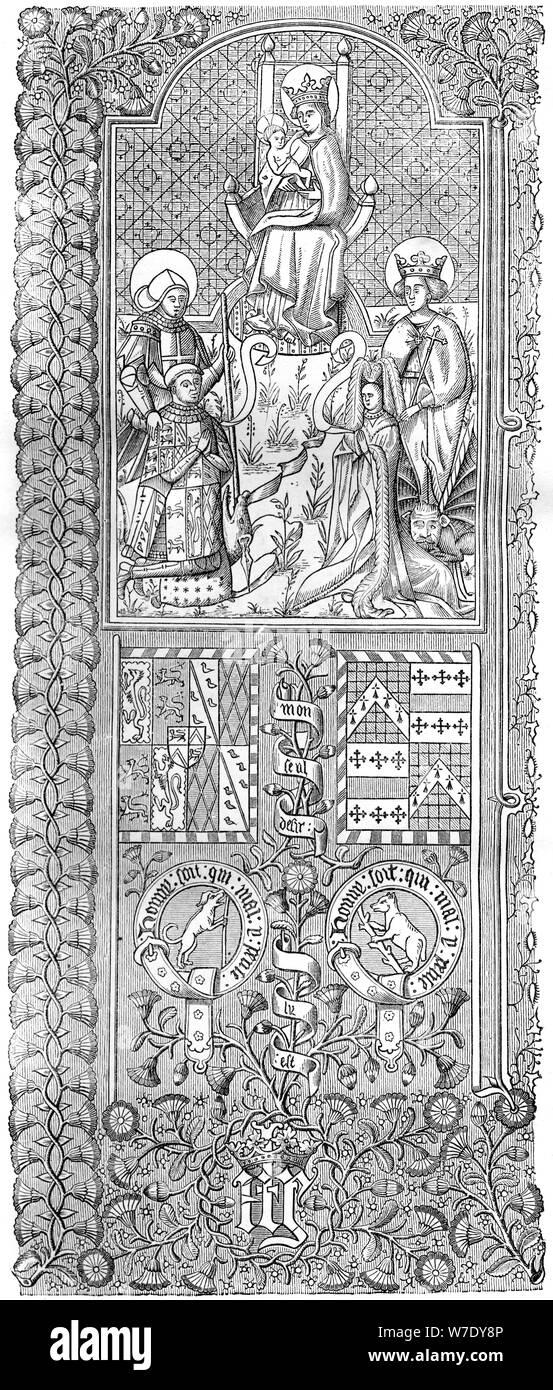 15th century french manuscript hi-res stock photography and images - Alamy