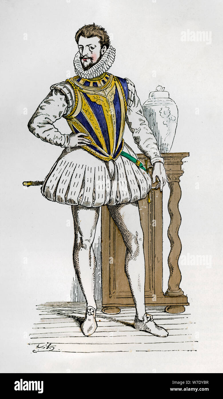 Henry I, Duke of Guise, French soldier and politician, 16th century ...