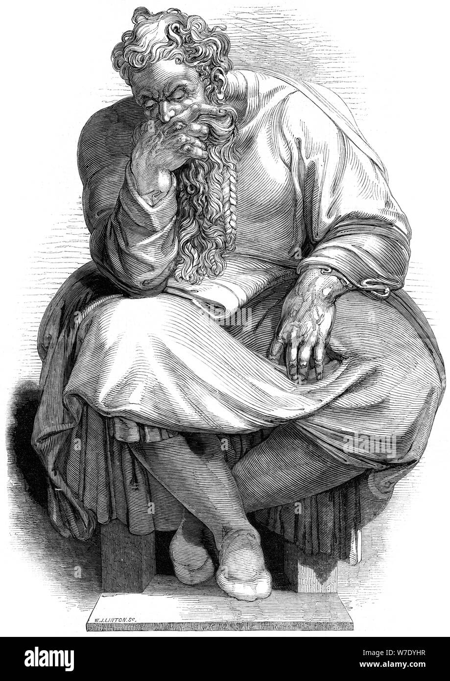 Old testament prophet jeremiah hi-res stock photography and images - Alamy