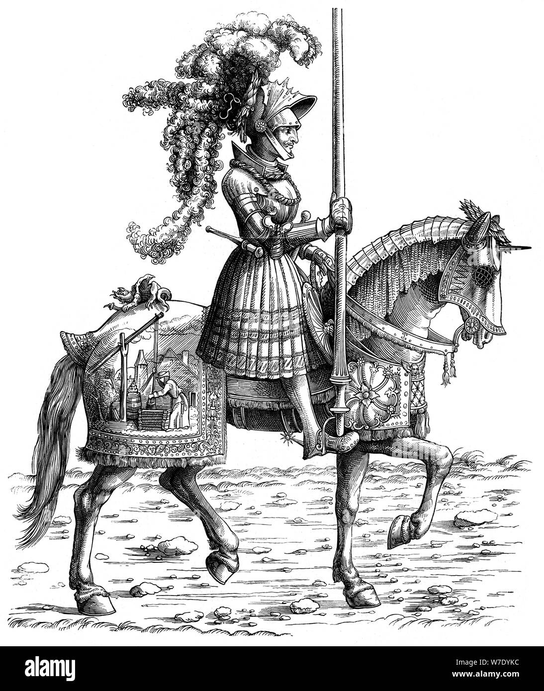 'Triumphs of Maximilian', 1518 (1844). Artist: Unknown Stock Photo - Alamy