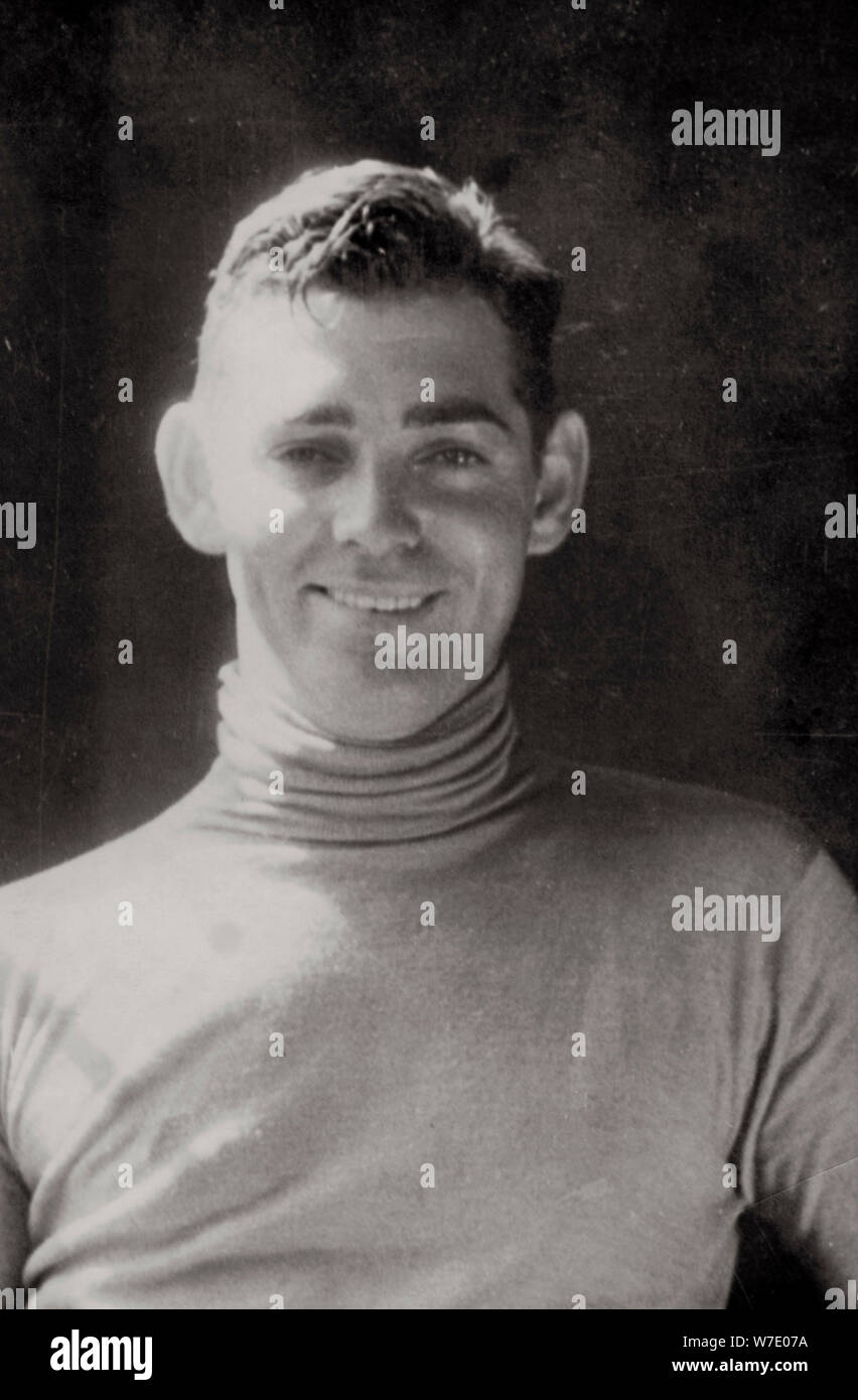Clark Gable Young Portrait High Resolution Stock Photography and Images ...