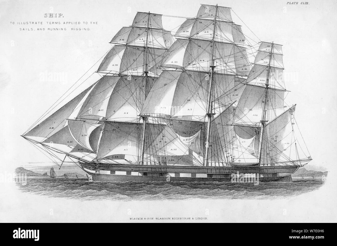 19th century ships hi-res stock photography and images - Alamy