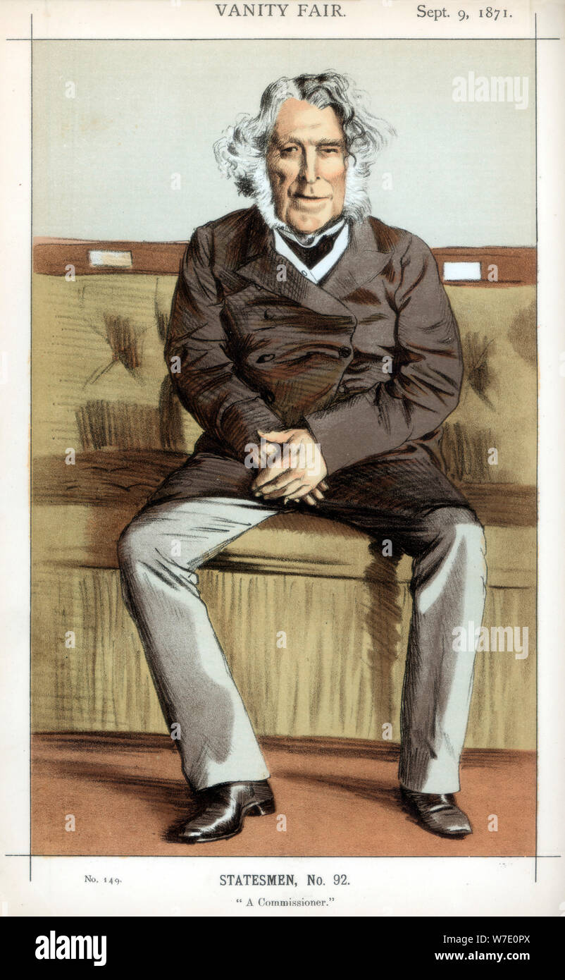 'A Commissioner', 1871. Artist: Coide Stock Photo - Alamy
