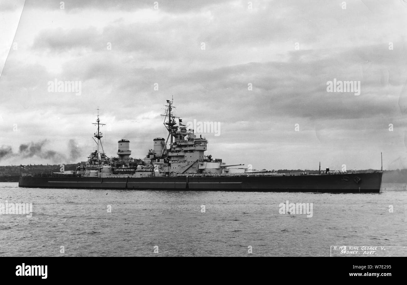 Hms king george v hi-res stock photography and images - Alamy