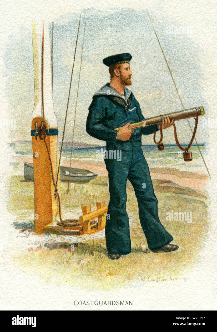 Artist william christian symons hi-res stock photography and images - Alamy