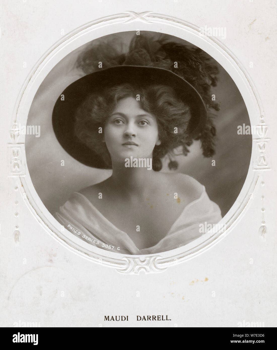 Maudi Darrell, British actress, c1908.Artist: Philco Publishing Company ...