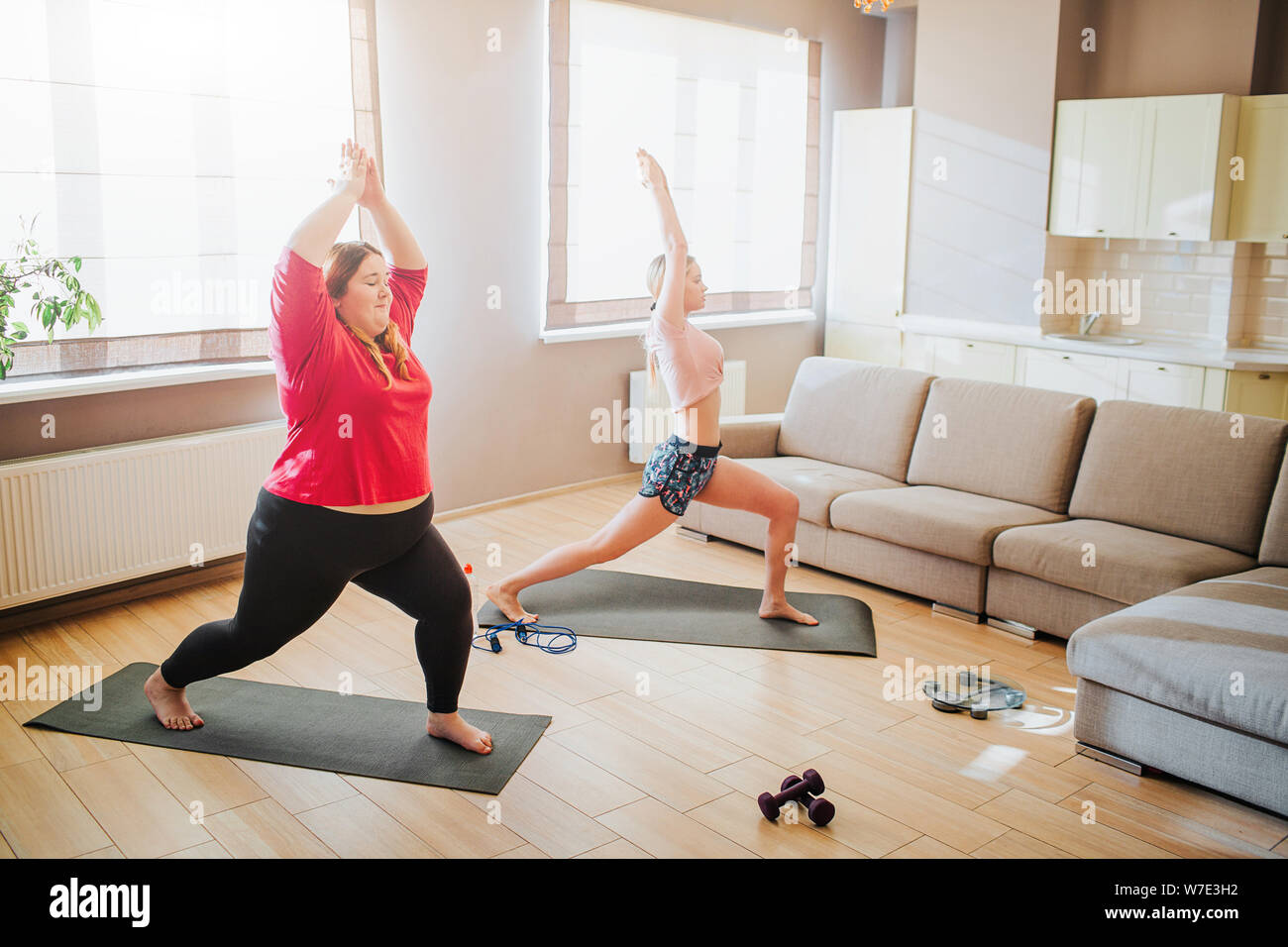 Well built woman hi-res stock photography and images - Alamy