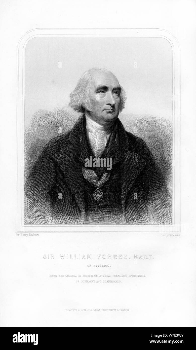 Sir William Forbes of Pitsligo, 6th Baronet, Scottish banker, (1870 ...