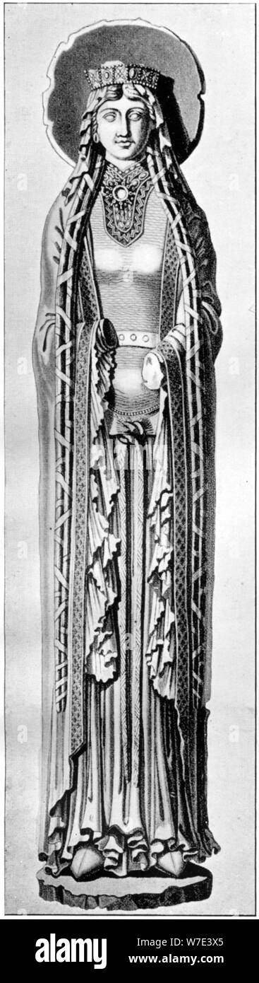 Queen Clotilda, 6th century, (1910). Artist: Unknown Stock Photo - Alamy