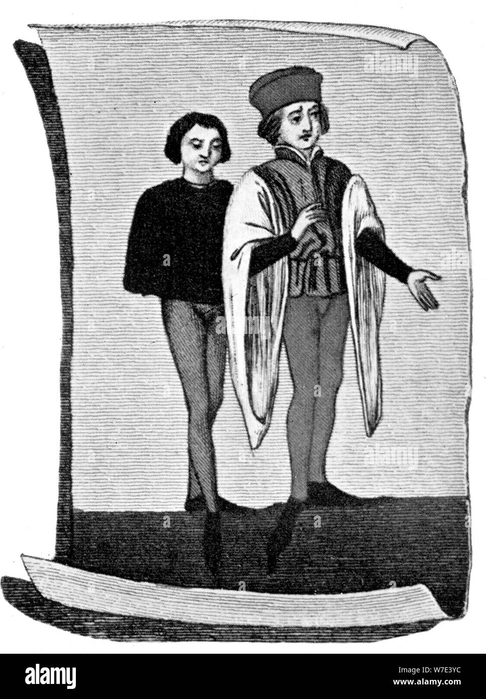 The paltock, 14th century, (1910). Artist: Unknown Stock Photo - Alamy