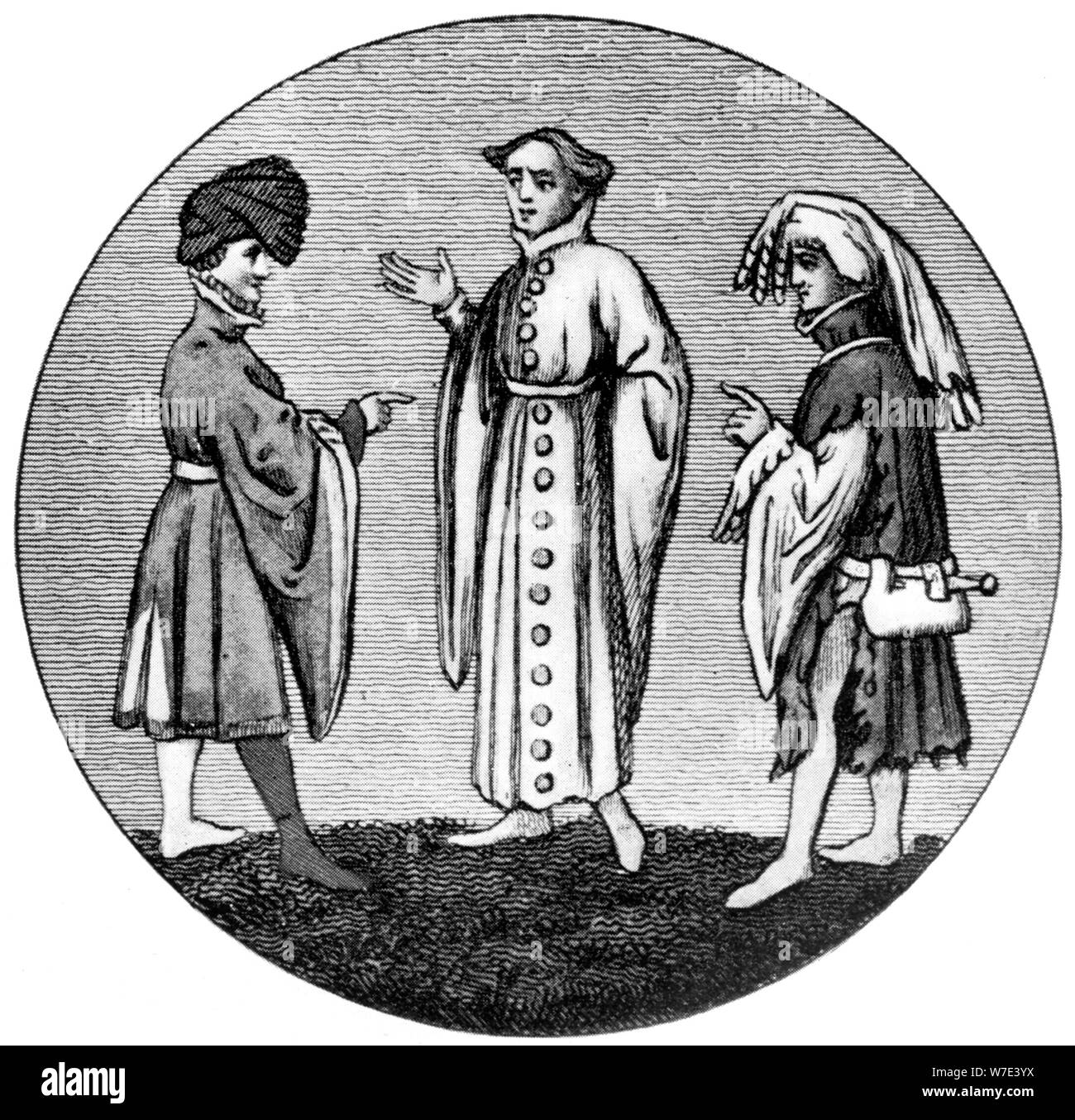 Dagged sleeves hi-res stock photography and images - Alamy