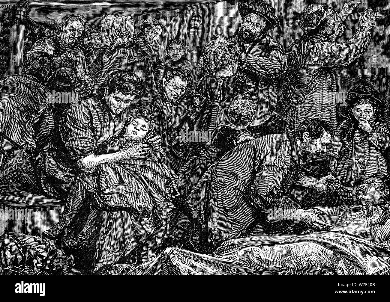 19th century steerage passengers hi-res stock photography and images ...