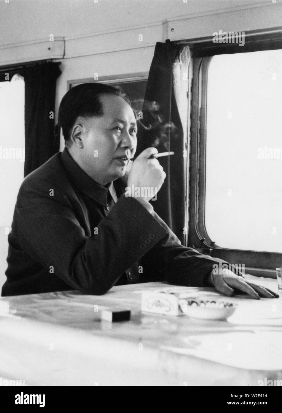 Mao Zedong, Chinese Communist revolutionary and leader, c1950s ...