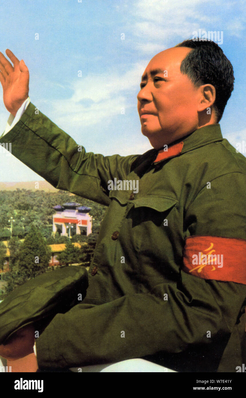 Mao Zedong, Chinese Communist revolutionary and leader, c1950s-c1960s ...