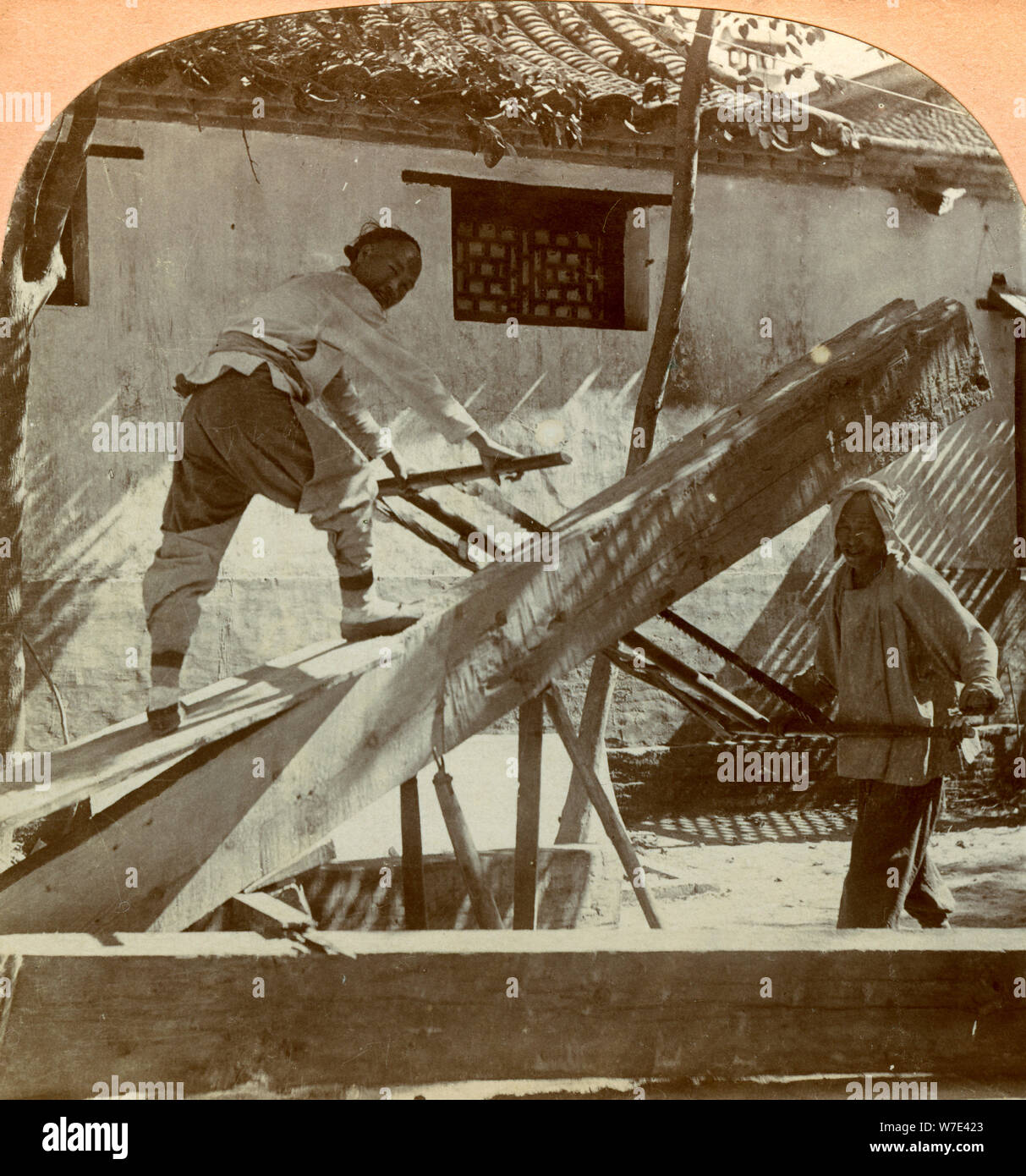 1900 china workers hi-res stock photography and images - Alamy