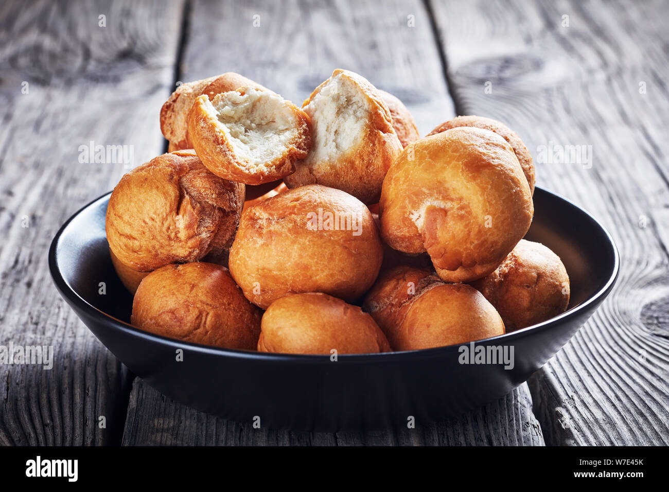 Caribbean fried dumplings hi-res stock photography and images - Alamy