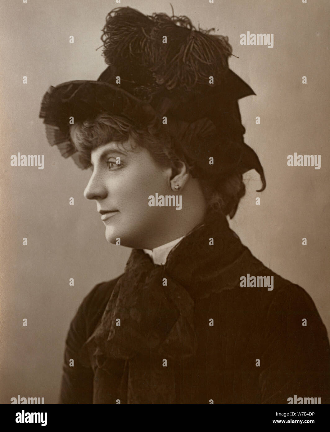 Miss Ada Rehan, Irish-born American actress, 1888. Artist: W&D Downey ...