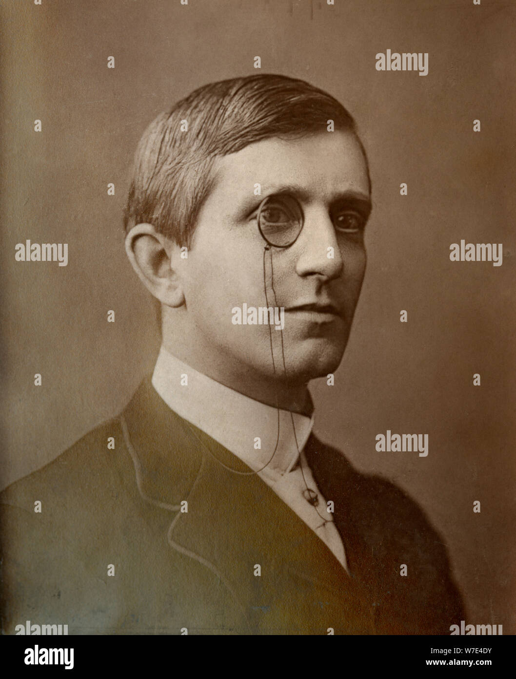 Brandon Thomas, British actor, playwright and song writer, 1887. Artist ...