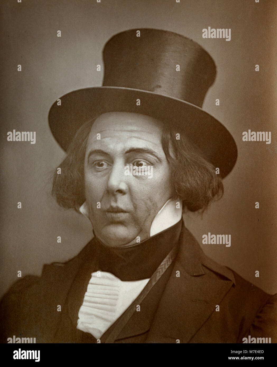 Rutland Barrington, British actor, 1887. Artist: Ernest Barraud Stock ...