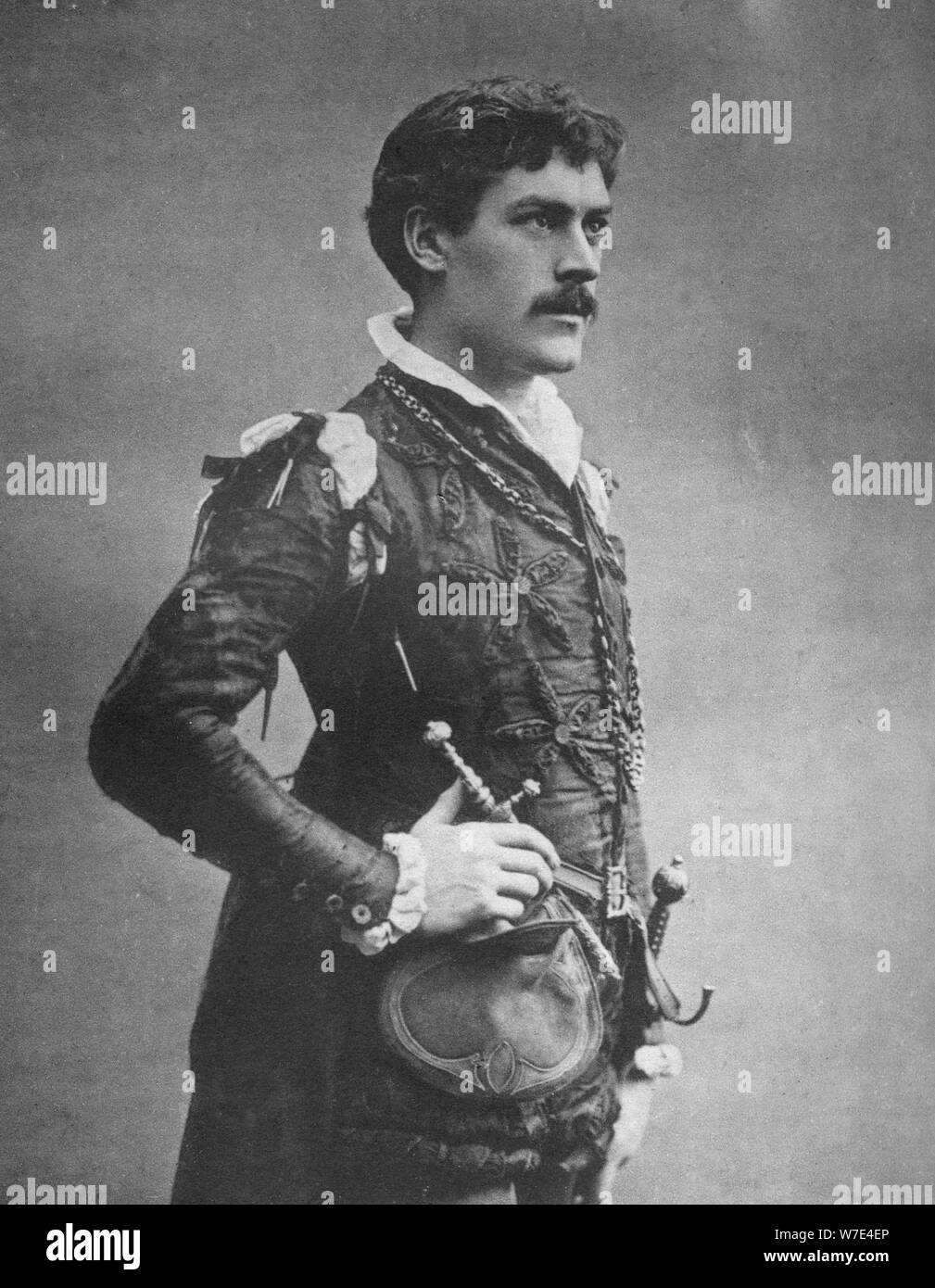 George Alexander, British actor and theatre manager, as 'Faust', 1887 ...