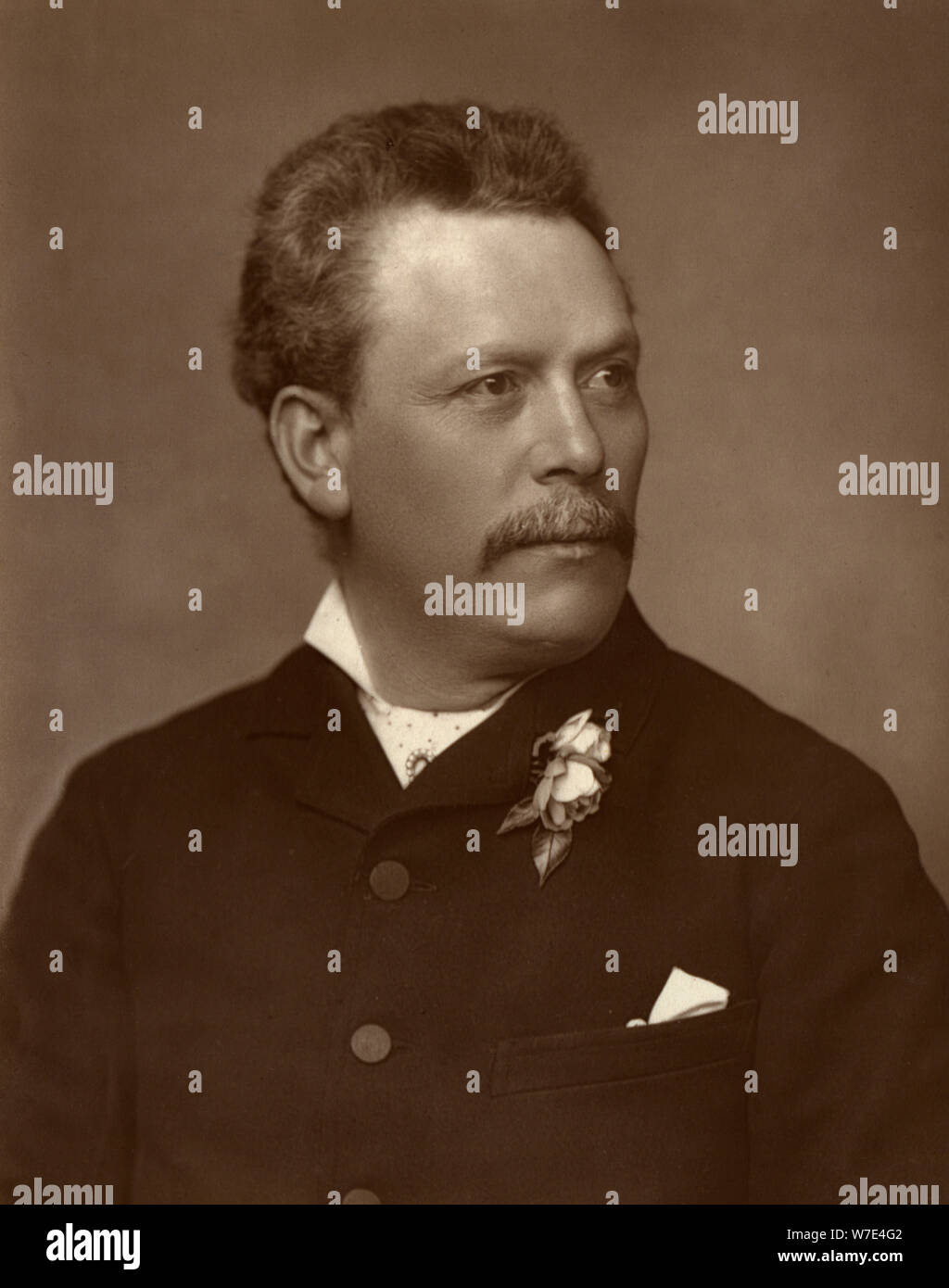 Lionel Brough, British actor, 1884. Artist: St James's Photographic Co ...