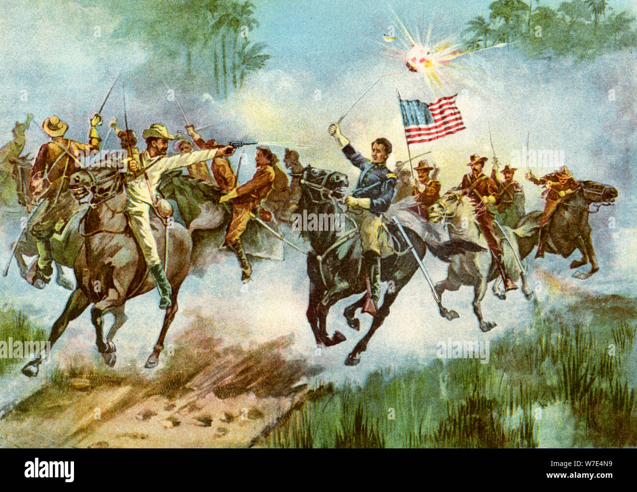 Spanish american war of 1898 hi-res stock photography and images - Alamy