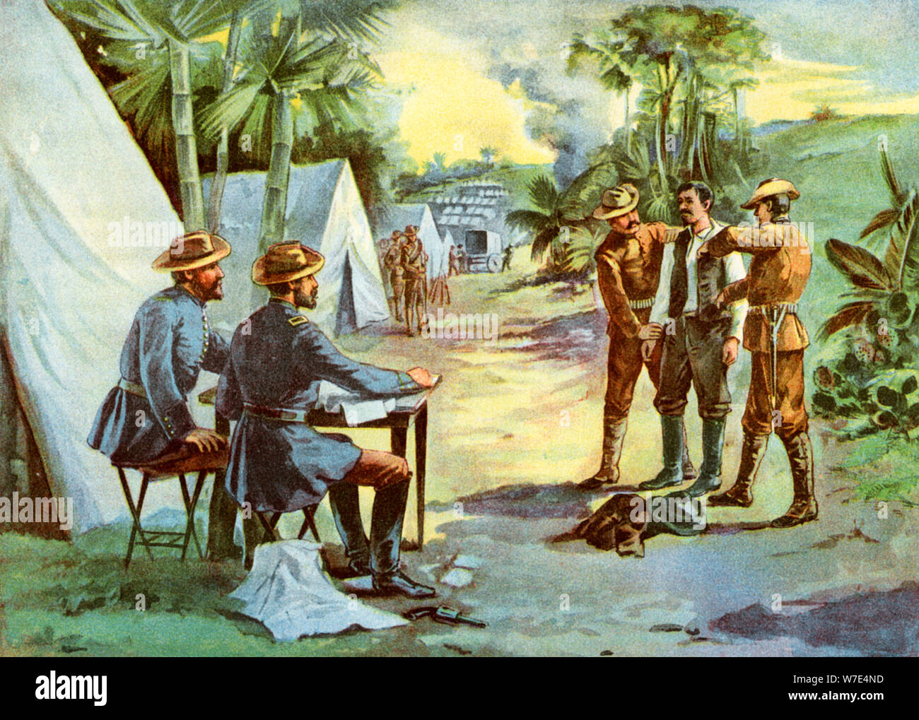 Spanish american war uniform hi-res stock photography and images - Alamy