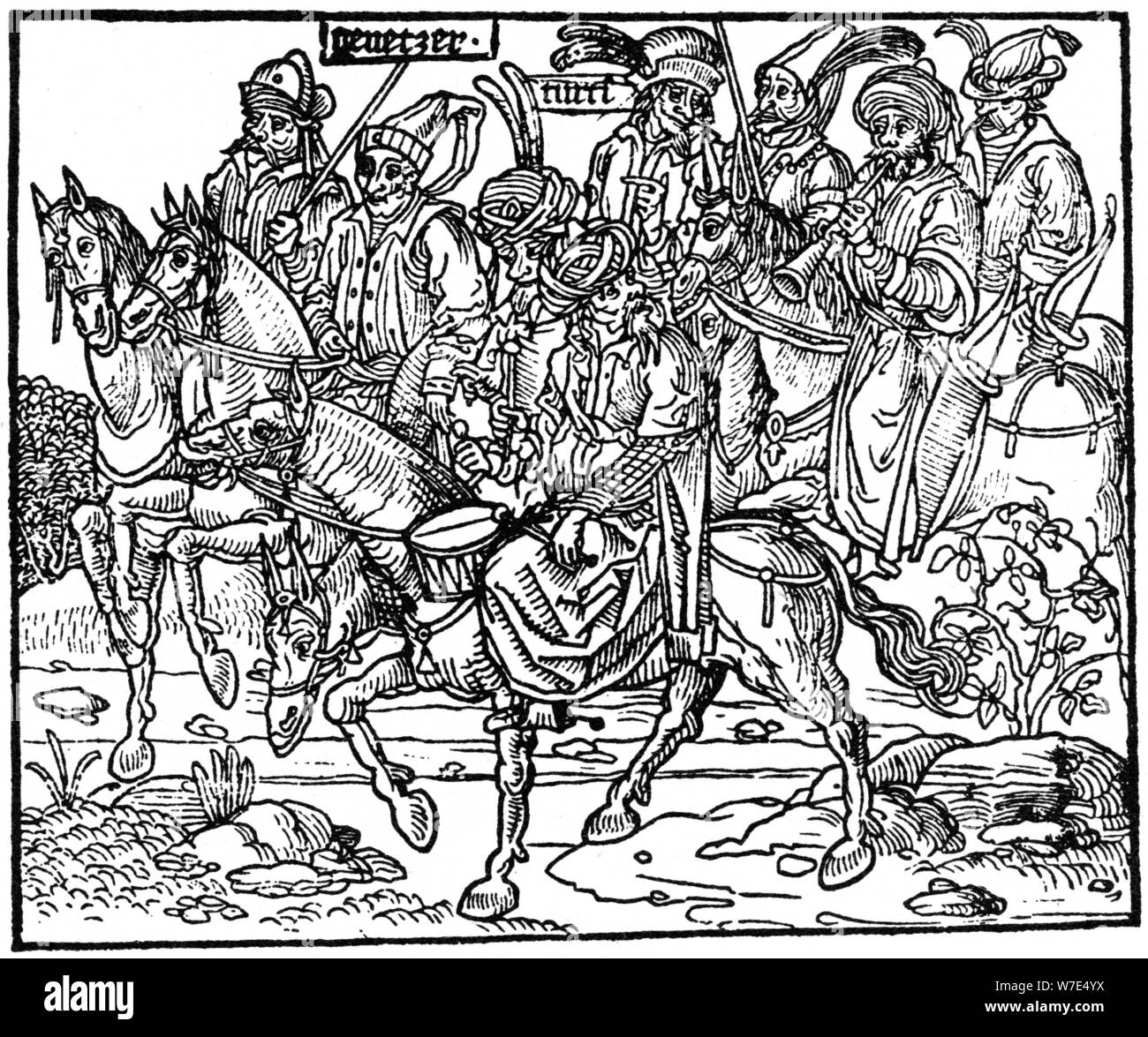 Ottoman janissary army hi-res stock photography and images - Alamy