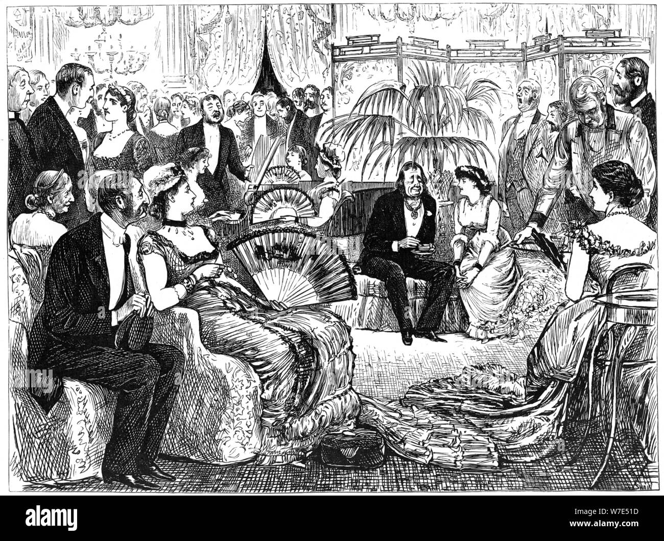 George du maurier cartoon hi-res stock photography and images - Alamy