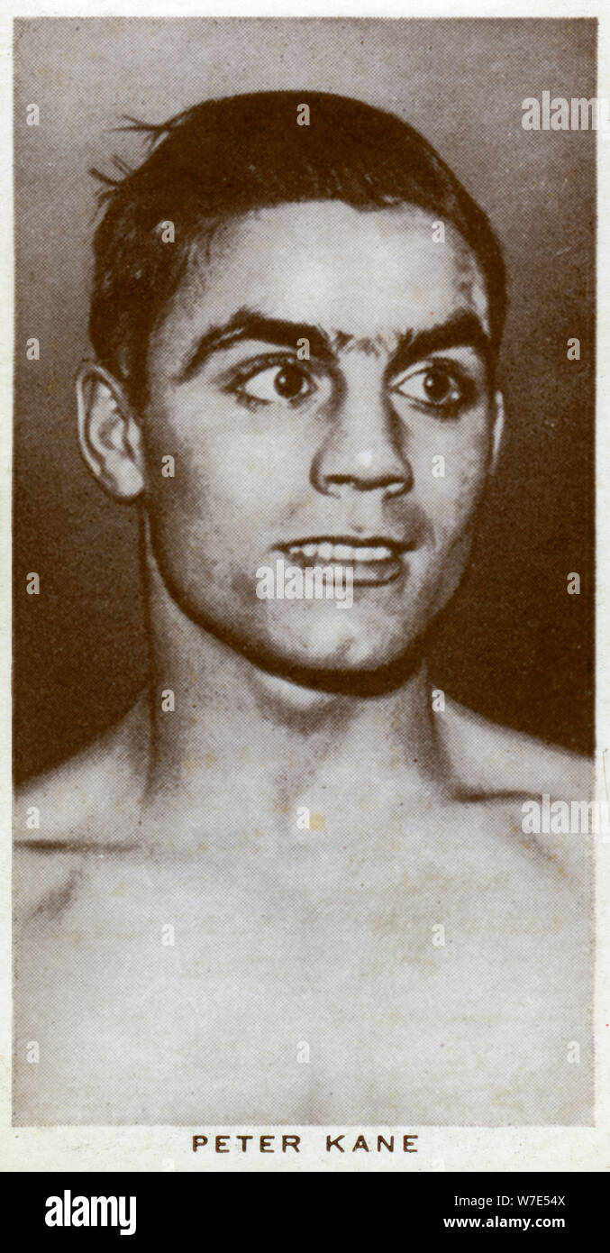 Peter Kane, British boxer, 1938. Artist: Unknown Stock Photo - Alamy