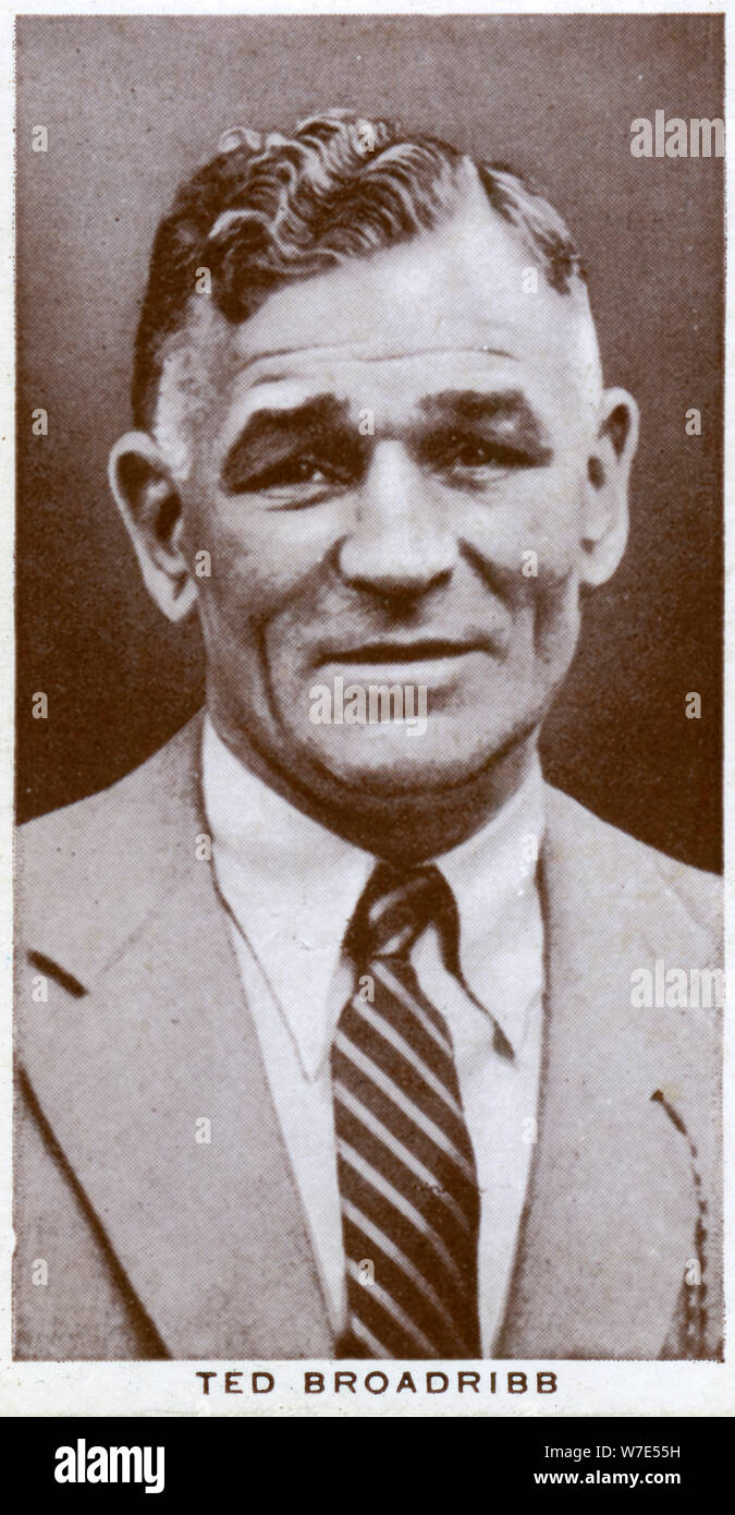 Ted Broadribb, British boxer and manager, 1938. Artist: Unknown Stock ...
