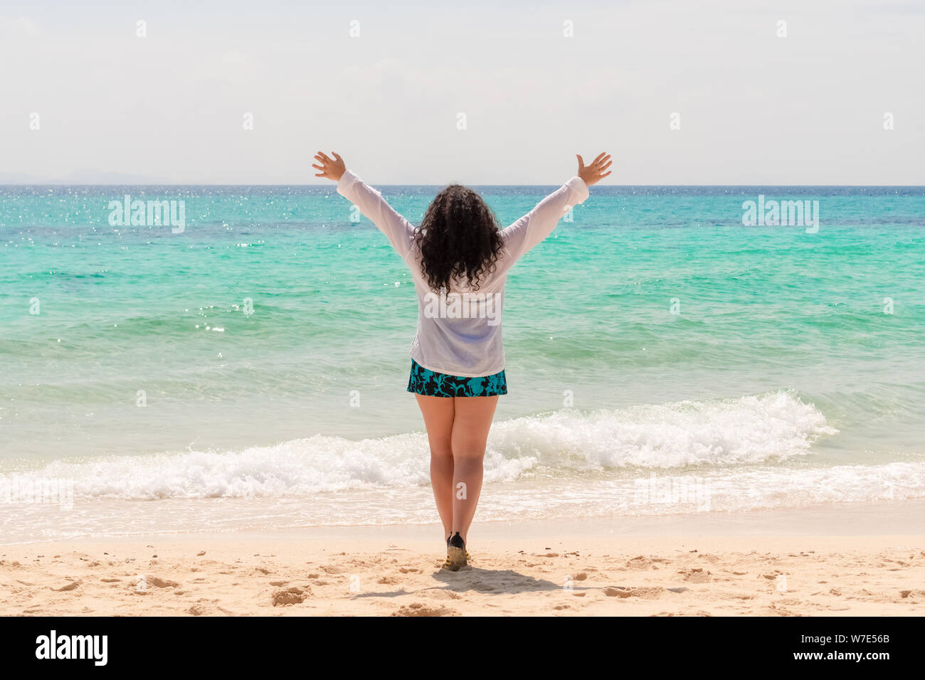 Stout woman hi-res stock photography and images - Alamy