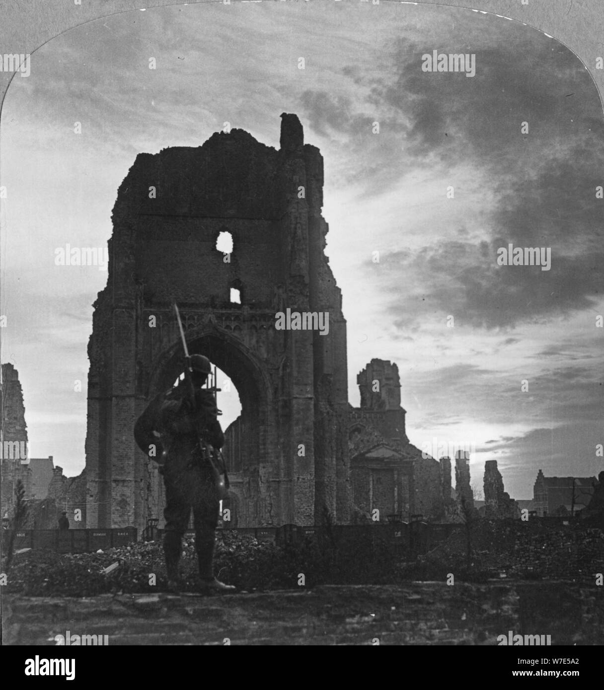 Belgian war ruins hi-res stock photography and images - Alamy