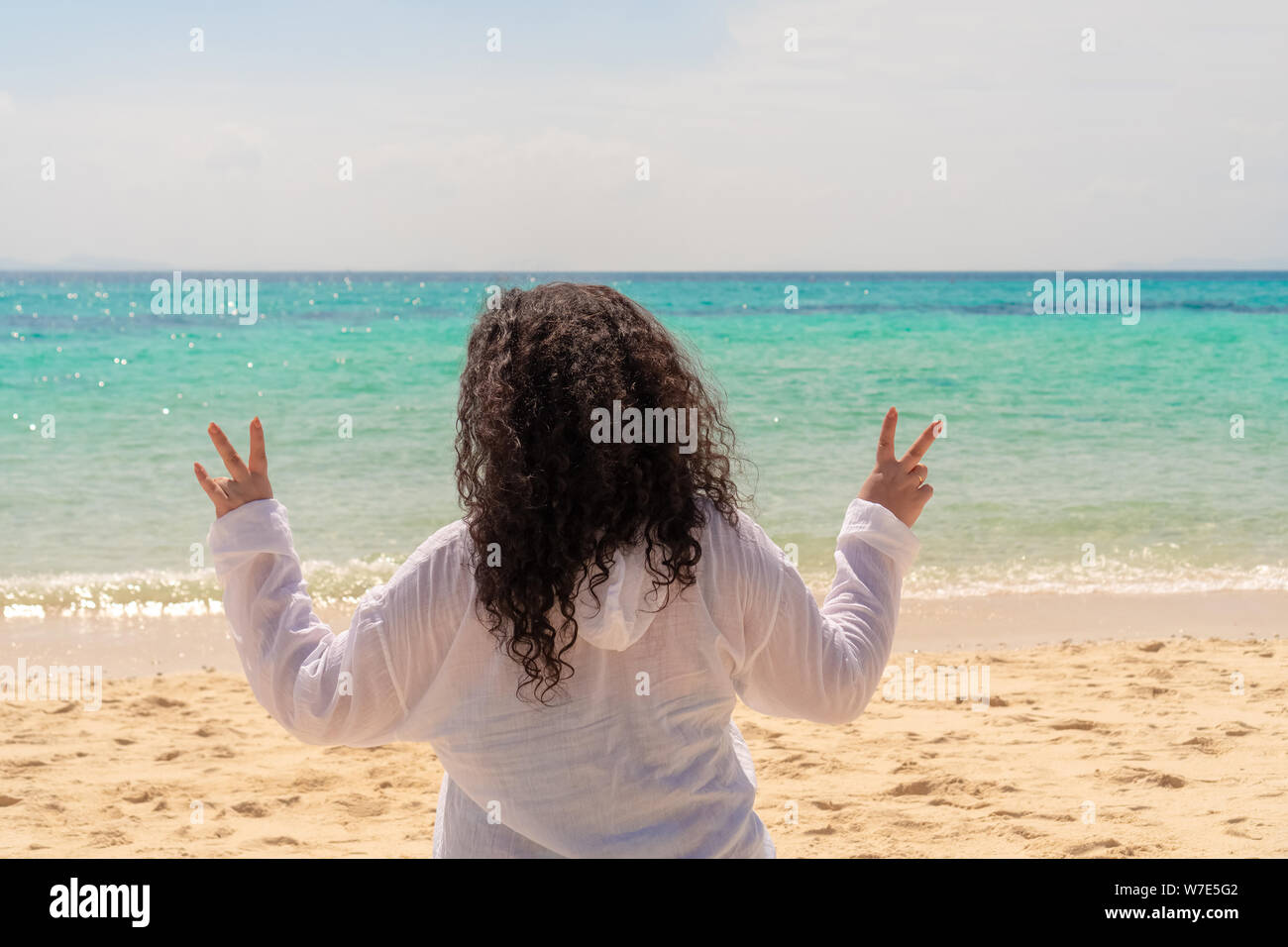 Stout woman hi-res stock photography and images - Alamy