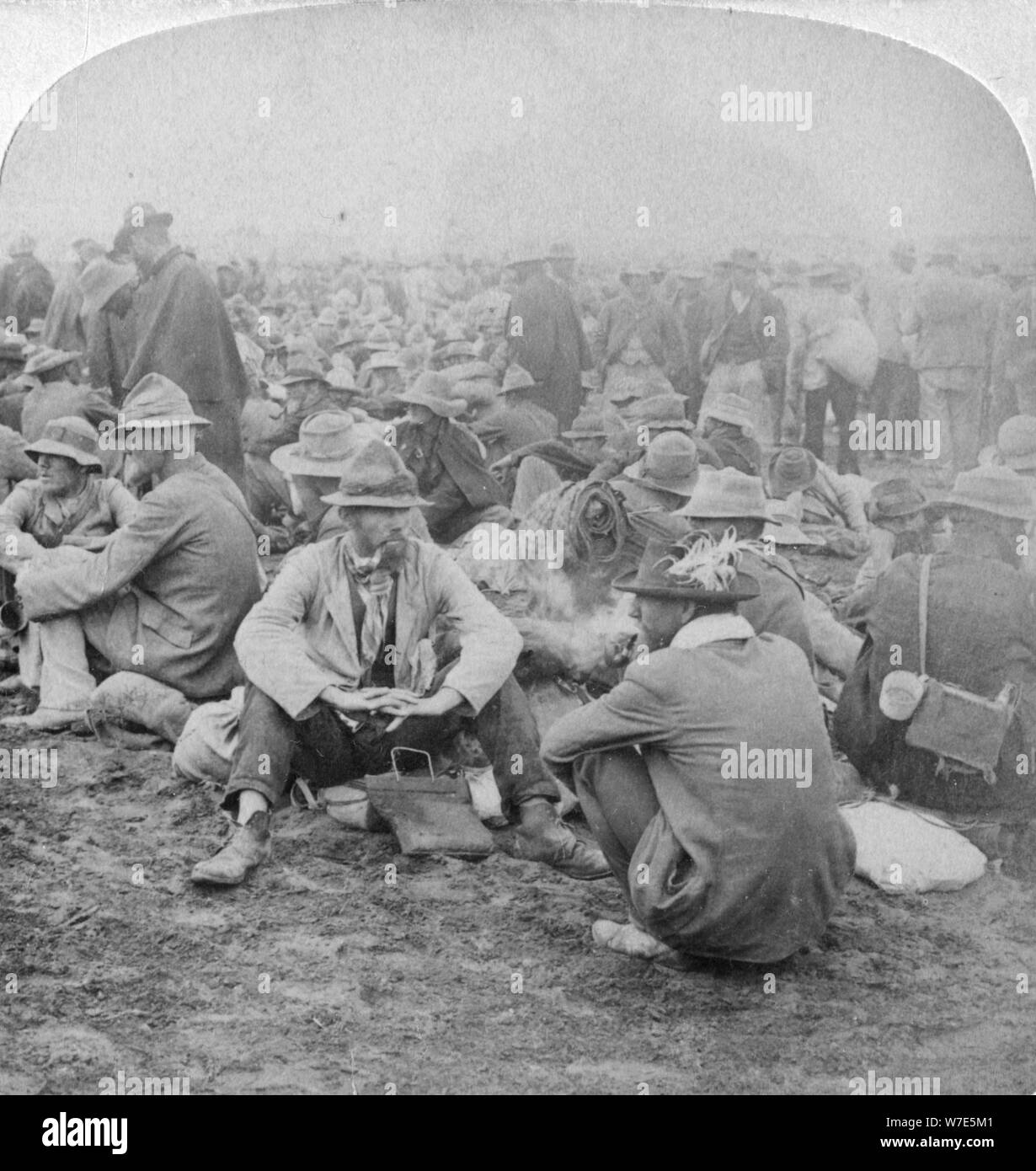 Boer prisoners Black and White Stock Photos & Images - Alamy