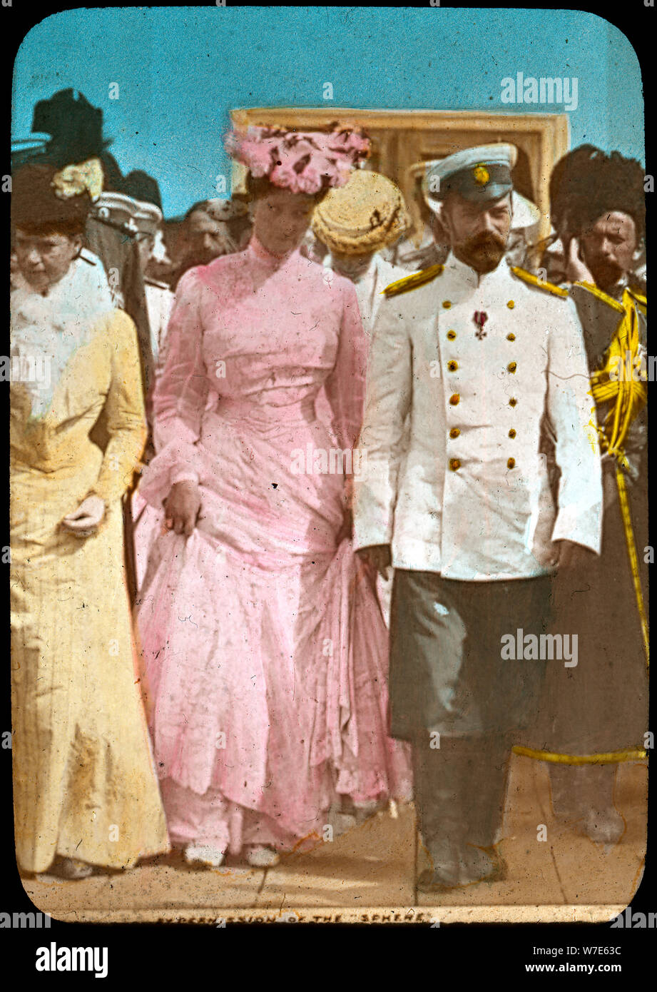 Nicholas ii and alexandra colour hi-res stock photography and images ...