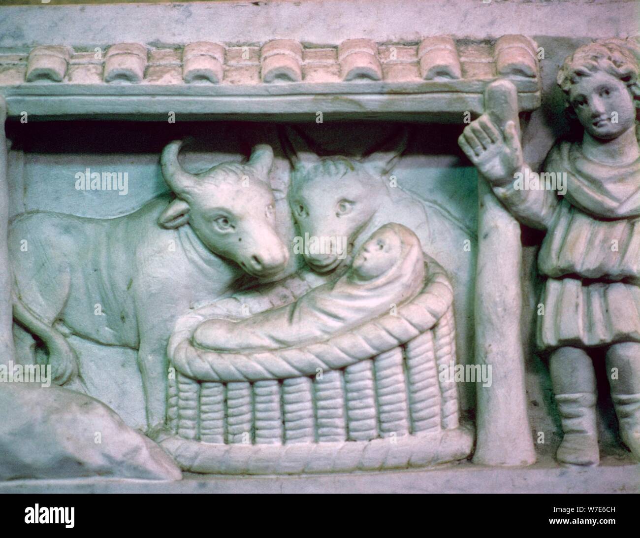 Early Christian Nativity Scene, 4th Century. Artist: Unknown Stock ...
