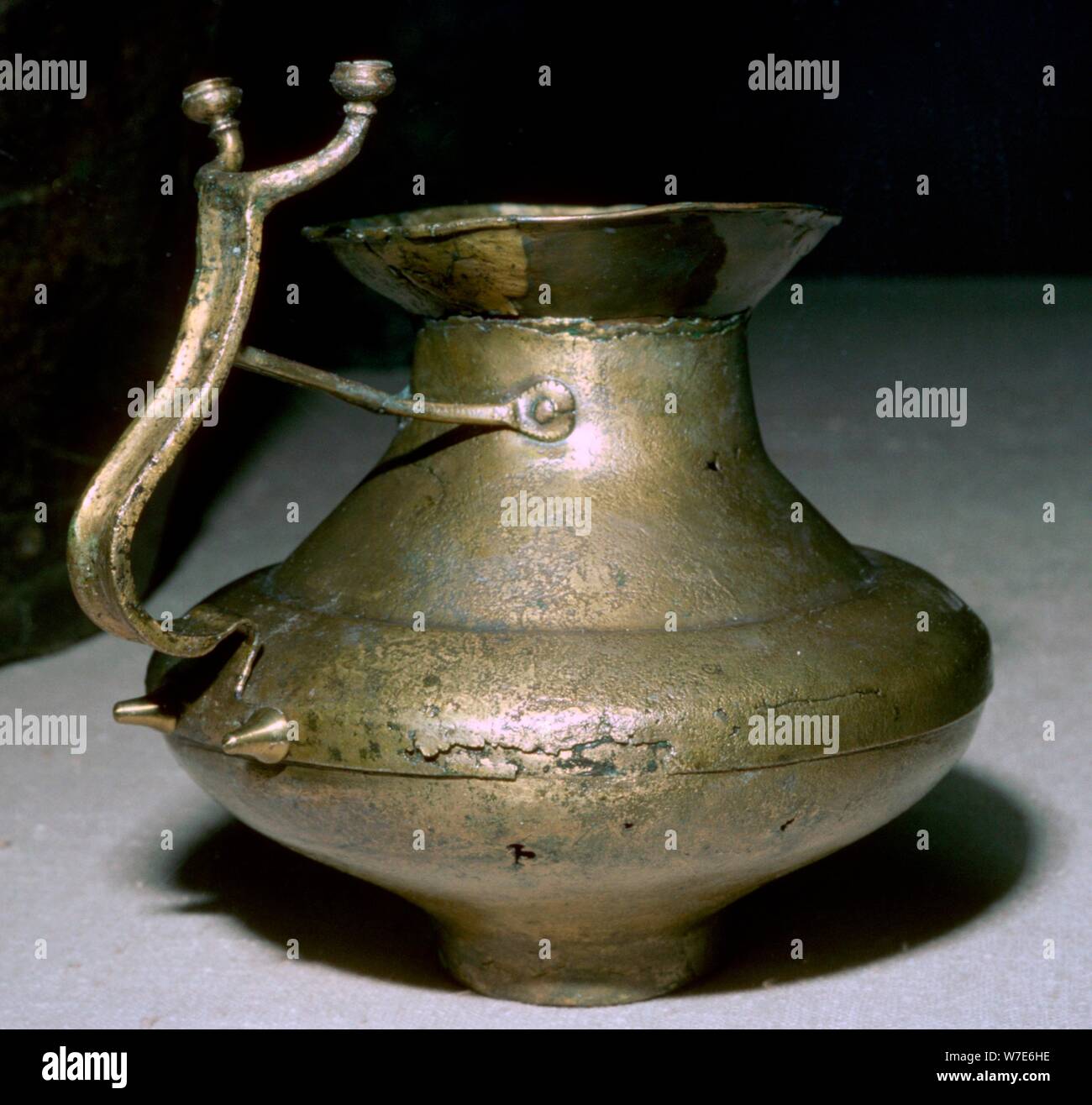 Celtic Bronze Jug, 8th century Stock Photo - Alamy