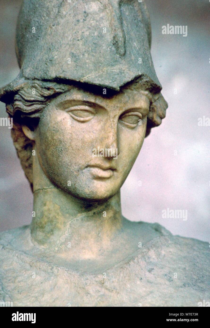 Athena statue louvre hi-res stock photography and images - Alamy