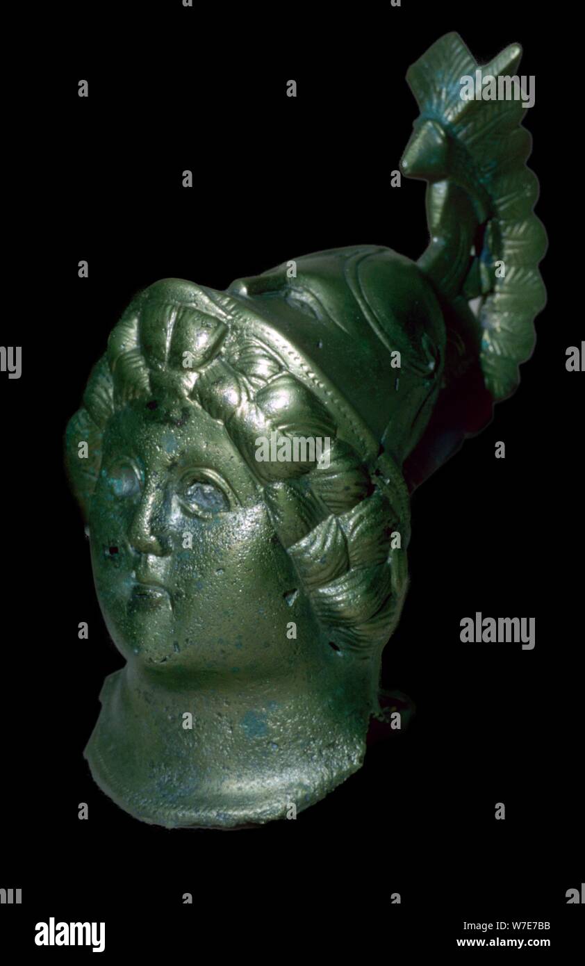 Roman helmet museum hi-res stock photography and images - Alamy
