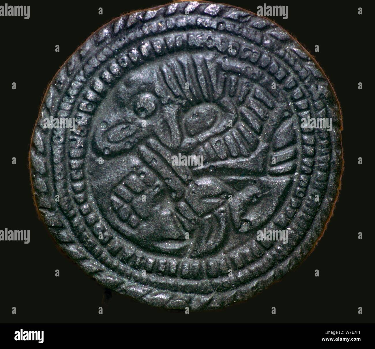 Viking Jellinge-style Disc-Brooch. Artist: Unknown Stock Photo - Alamy