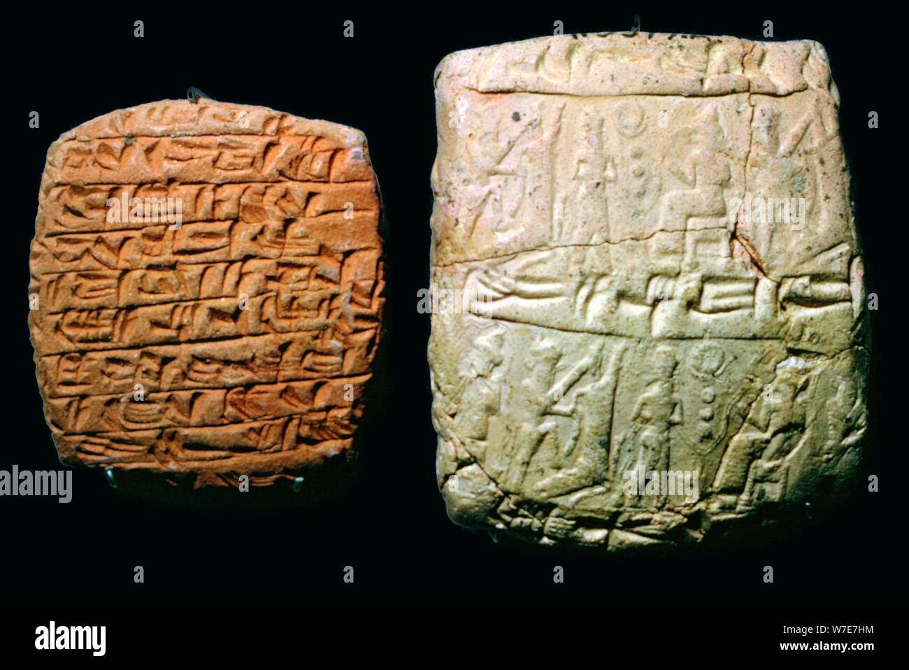 Hittite clay tablet and envelope. Artist: Unknown Stock Photo - Alamy