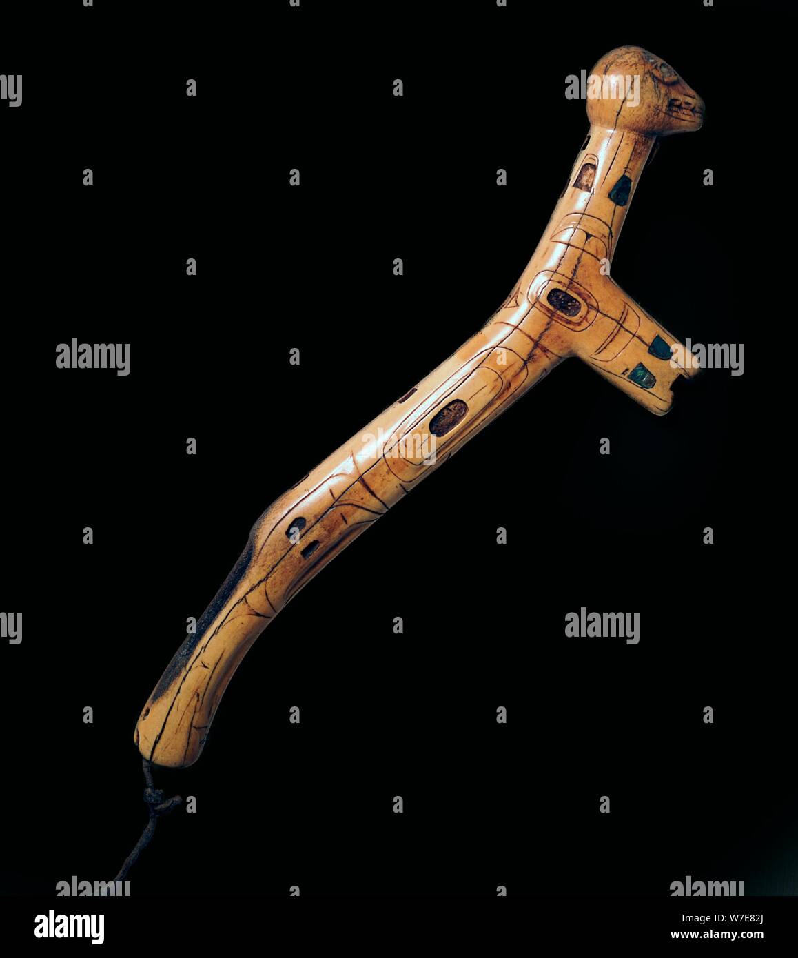 Native american war club hi-res stock photography and images - Alamy