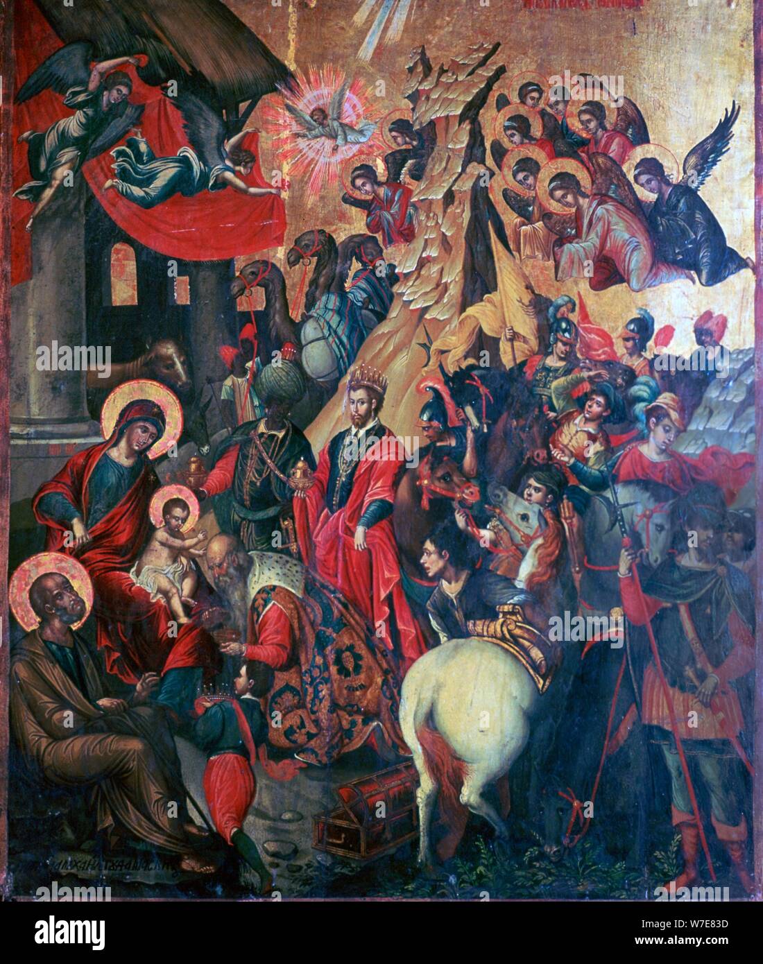 Damaskinos hi-res stock photography and images - Alamy