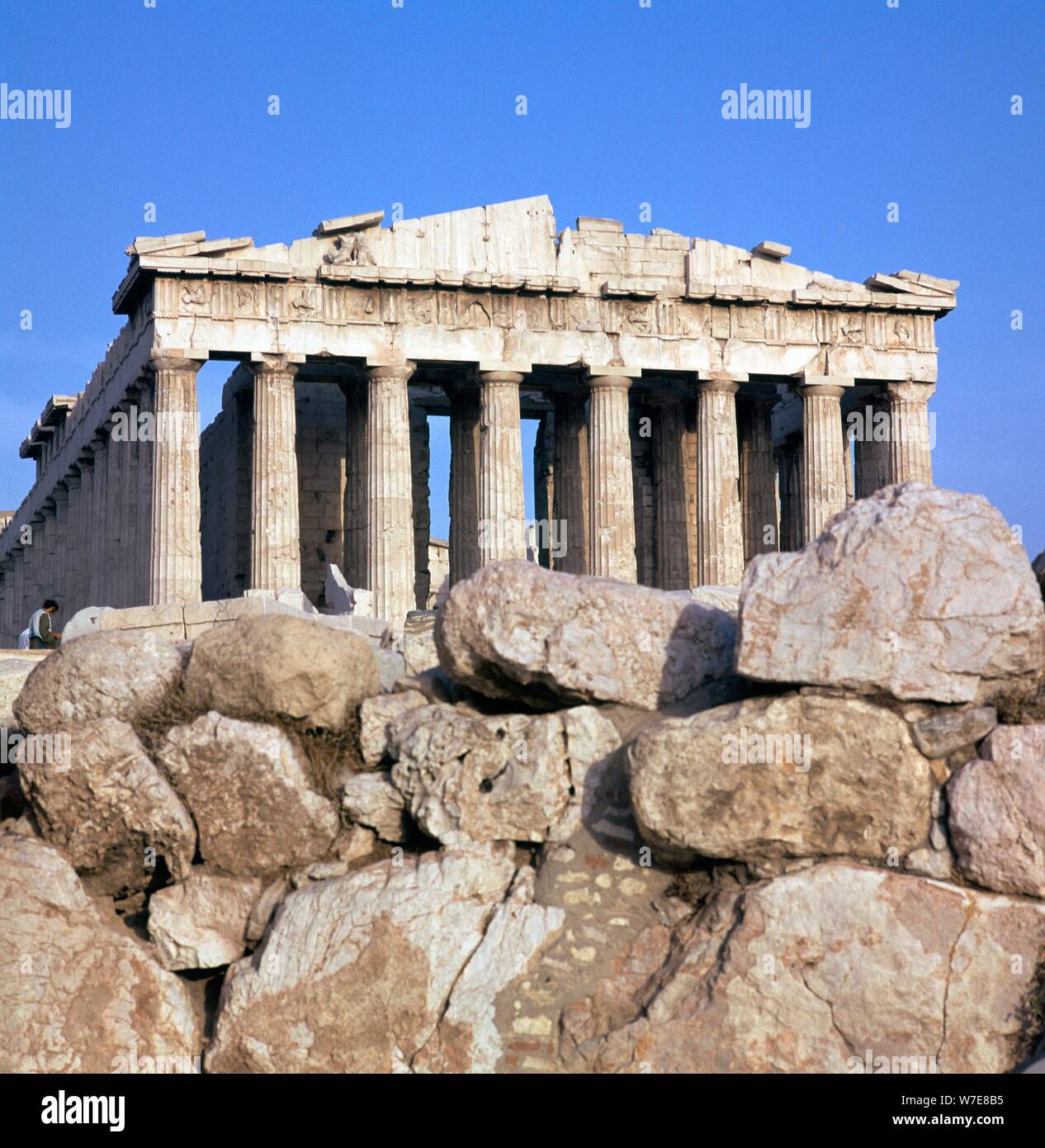 The Parthenon, 5th century BC. Artist: Unknown Stock Photo - Alamy