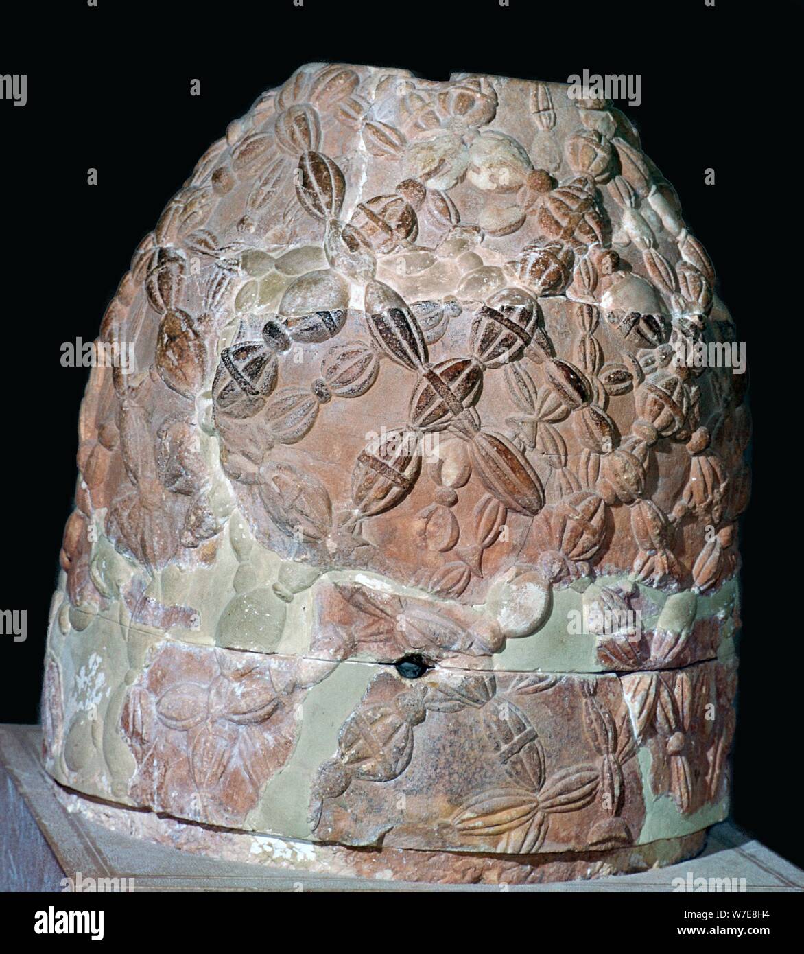 Omphalos from Delphi, 2nd century BC. Artist: Unknown Stock Photo - Alamy