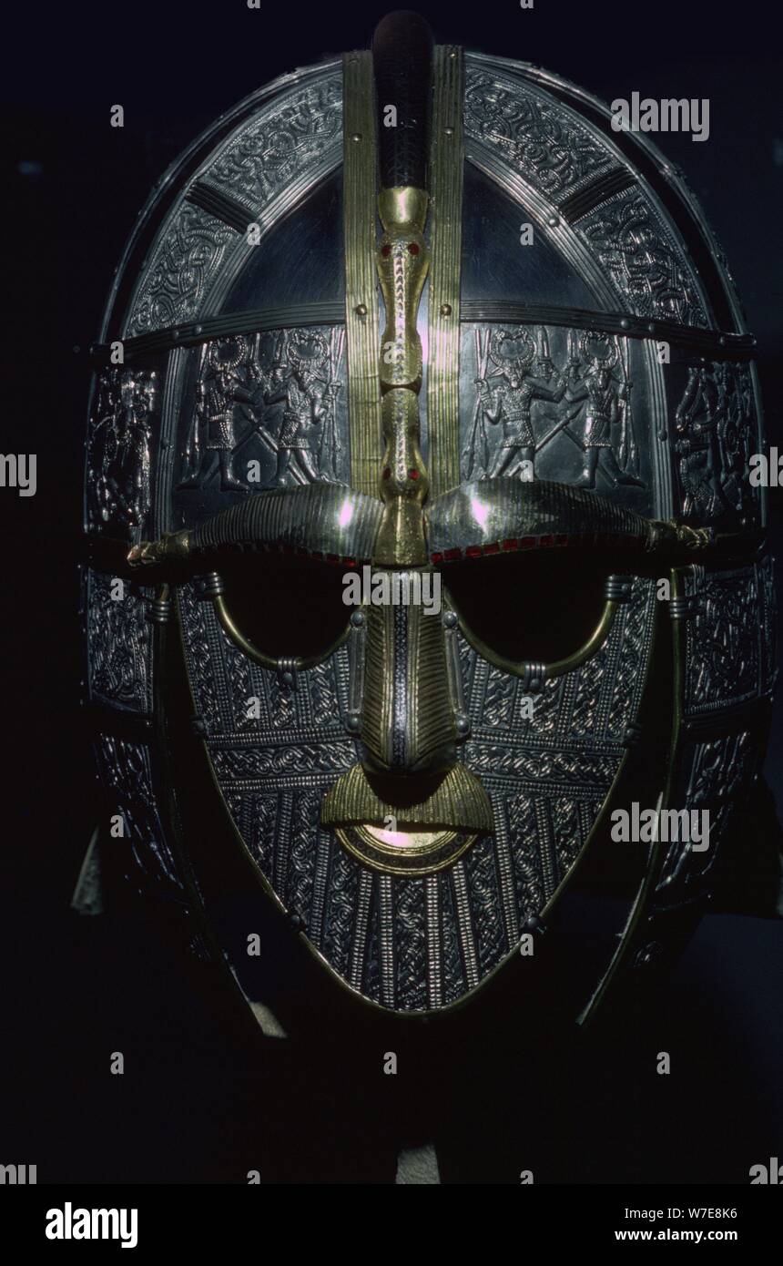 Sutton hoo helmet hi-res stock photography and images - Alamy