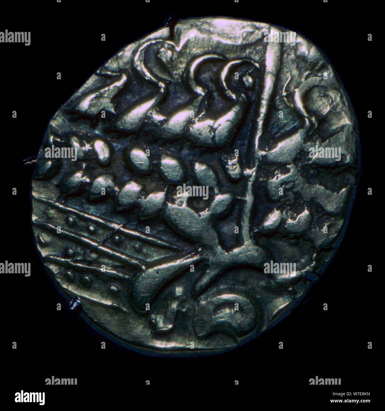 Celtic gold 'stater', 1st century. Artist: Unknown Stock Photo - Alamy