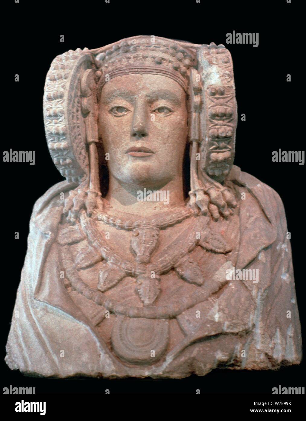 Lady of Elche, 4th century. Artist: Unknown Stock Photo - Alamy